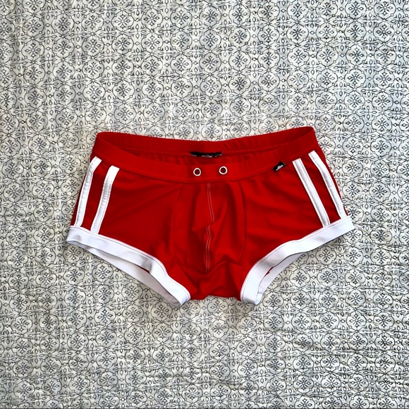 Andrew Christian | Swim | Andrew Christian Lifeguard Swim Trunks | Poshmark